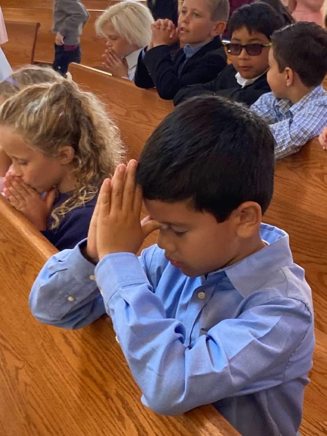 2nd Grade Celebrates Reconciliation – Saint John School